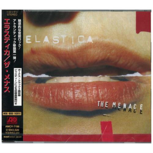 Elastica The Menace Japanese CD album (CDLP) (168656)