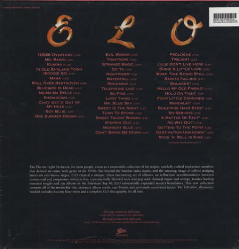 Electric Light Orchestra Afterglow - Sealed US 3-CD album set (Triple ...