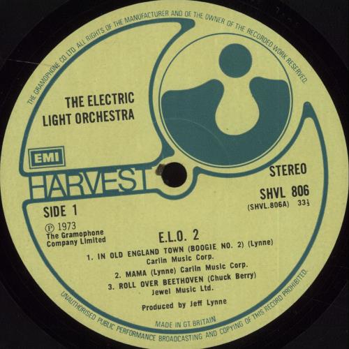 Electric Light Orchestra E.L.O. 2 - 1st UK vinyl LP album (LP record ...
