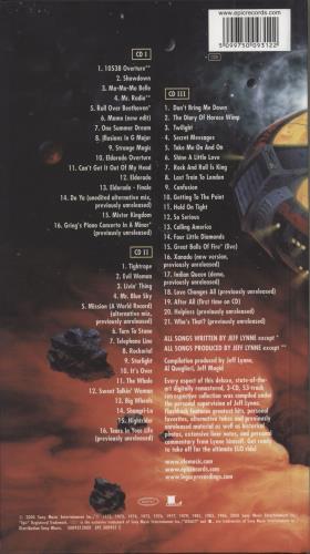 Electric Light Orchestra Flashback UK CD Album Box Set (790848)