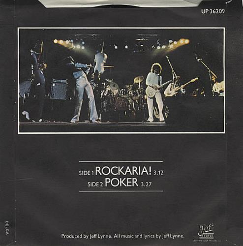 Electric Light Orchestra Rockaria! - Picture Sleeve UK 7" vinyl single ...