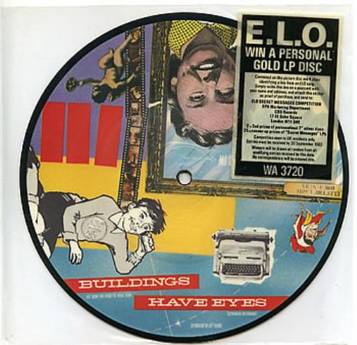 Electric Light Orchestra Secret Messages - stickered UK 7" vinyl ...