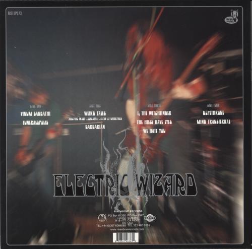 Electric Wizard Dopethrone UK 2-LP vinyl record set (Double LP Album) (822128)