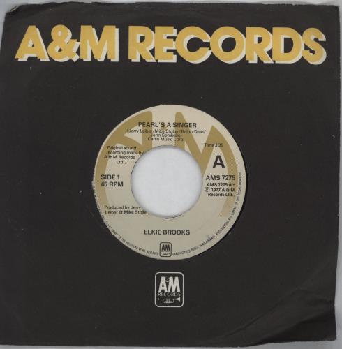 Elkie Brooks Pearl's A Singer UK 7" vinyl single (7 inch record / 45 ...