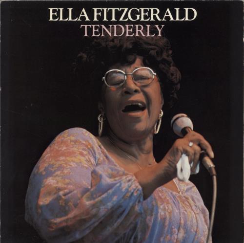 Ella Fitzgerald Tenderly UK vinyl LP album (LP record) (689379)