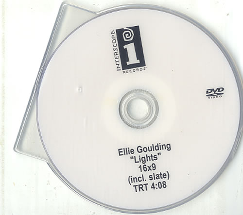 Ellie Goulding Lights US Promo promo DVD-R (626001)