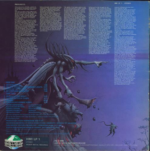 Eloy Planets - 2nd UK vinyl LP album (LP record) (778892)