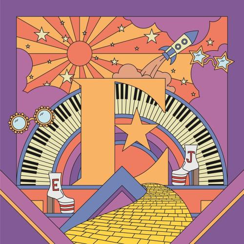 Elton John Diamonds - Pyramid Edition Purple Splatter Vinyl - Sealed UK ...