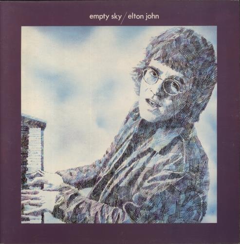 Elton John Empty Sky UK vinyl LP album (LP record) (816266)