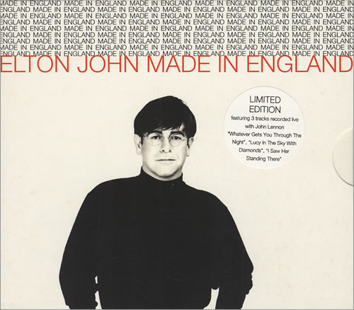 Elton John Made In England UK 2-CD single set (Double CD single) (430663)