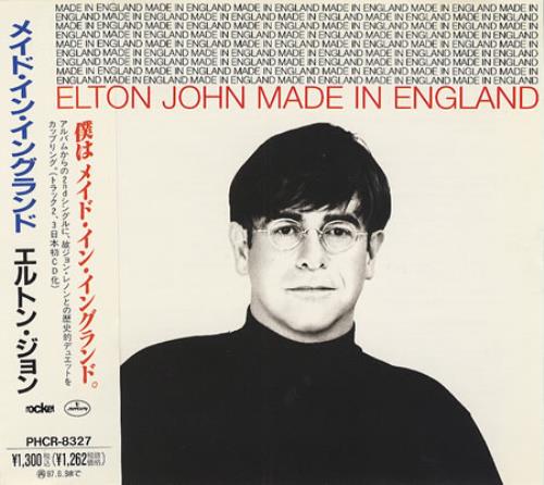 Elton John Made In England Japanese CD single (CD5 / 5") (44162)