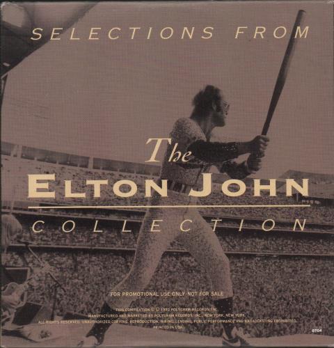 Elton John Selections From Rare Masters/The Elton John Collection US ...
