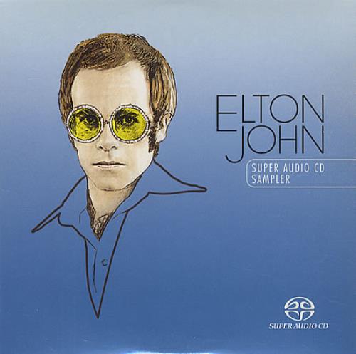 Elton John Super Audio CD Sampler US Promo super audio CD SACD (312696)