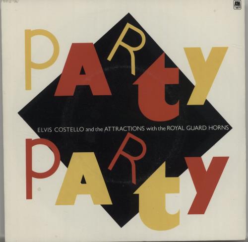 Elvis Costello Party Party UK 7" vinyl single (7 inch record / 45) (33481)