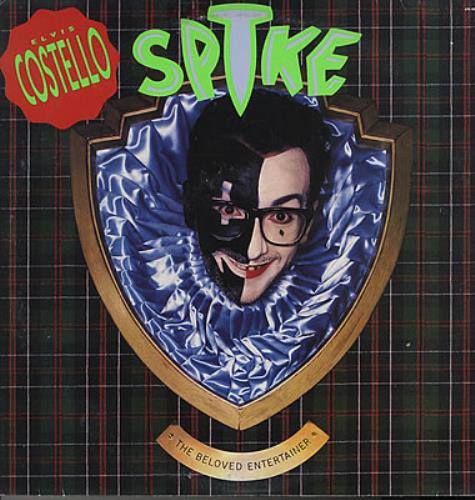 Elvis Costello Spike Brazilian Promo vinyl LP album (LP record) (378340)