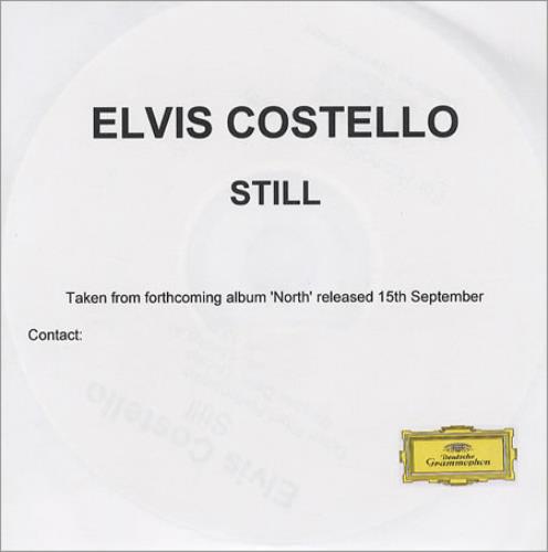 Elvis Costello Still UK Promo CD-R acetate (257392)
