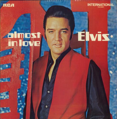 Elvis Presley Almost In Love UK vinyl LP album (LP record) (240111)