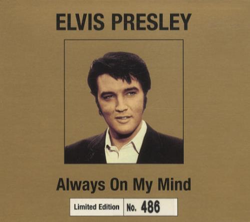 Elvis Presley Always On My Mind UK Promo CD single (CD5 / 5") (86206)