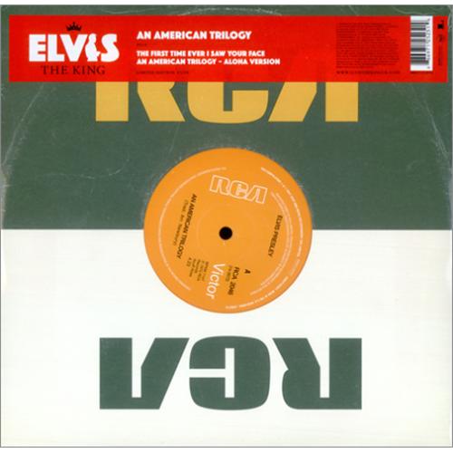 Elvis Presley An American Trilogy UK 10" vinyl single (10 inch record ...
