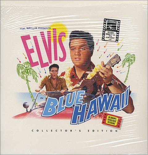 Elvis Presley Blue Hawaii UK vinyl LP album (LP record) (197599)
