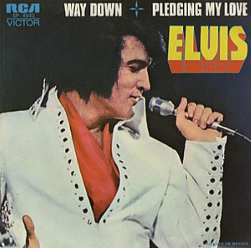 Elvis Presley Cayendo Ecuador 7" vinyl single (7 inch record / 45) (310959)