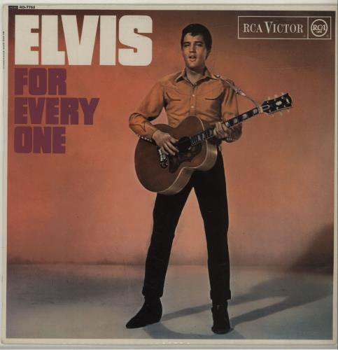 Elvis Presley Elvis For Everyone - Red Spot UK vinyl LP album (LP ...