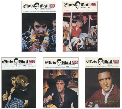 Elvis Presley Elvis Mail 1983 UK fanzine (418026) FAN CLUB MAGS
