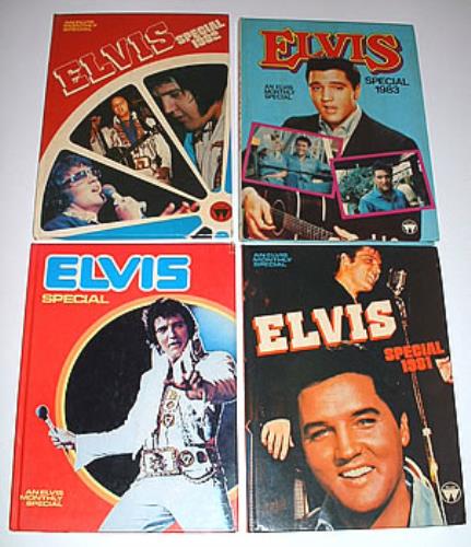 Elvis Presley Elvis Specials (4 books) UK book (319841) 4 BOOKS