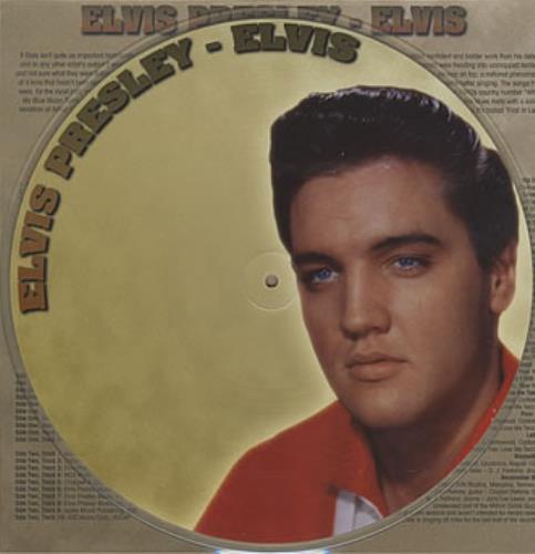 Elvis Presley Elvis Italian picture disc LP (vinyl picture disc album ...