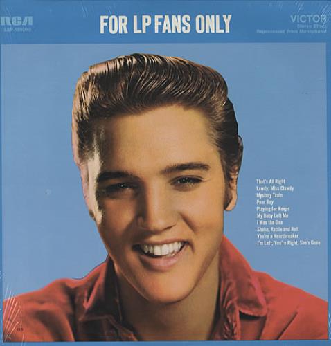 Elvis Presley For LP Fans Only - Sealed US vinyl LP album (LP record ...