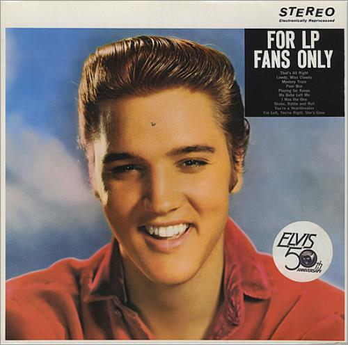 Elvis Presley For LP Fans Only German vinyl LP album (LP record) (392891)