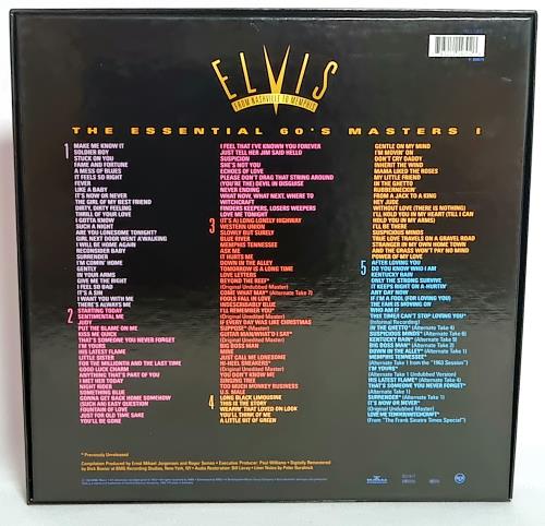 Elvis Presley From Nashville To Memphis - 5CD - EX UK CD Album Box Set ...