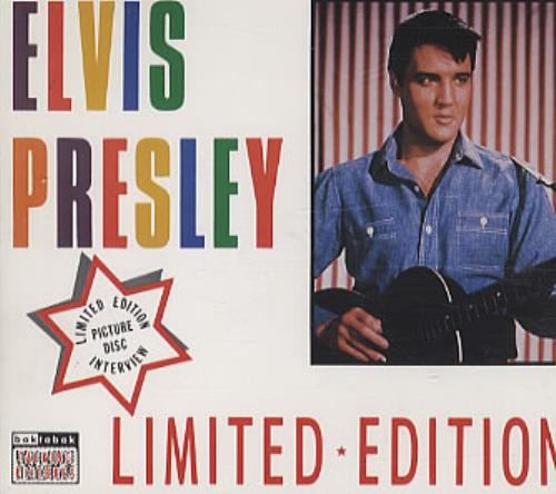 Elvis Presley Interview Picture Disc UK CD single (CD5 / 5") (278496)