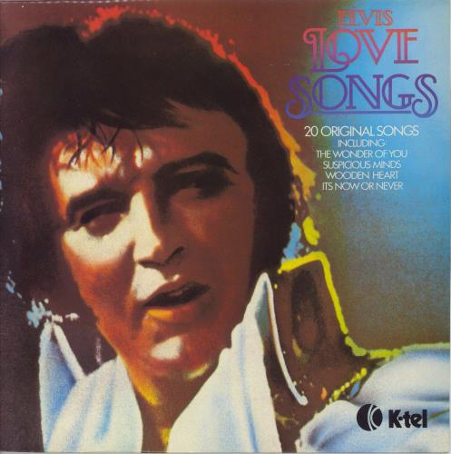 Elvis Presley Love Songs UK vinyl LP album (LP record) (230097)