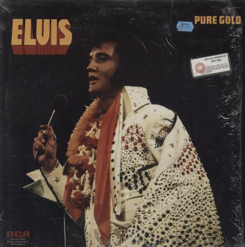 Elvis Presley Pure Gold US vinyl LP album (LP record) (294229)