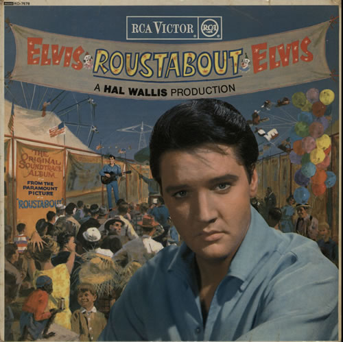 Elvis Presley Roustabout - 1st - VG UK vinyl LP album (LP record) (584729)