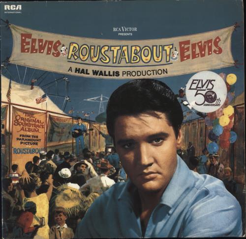 Elvis Presley Roustabout UK vinyl LP album (LP record) (369431)