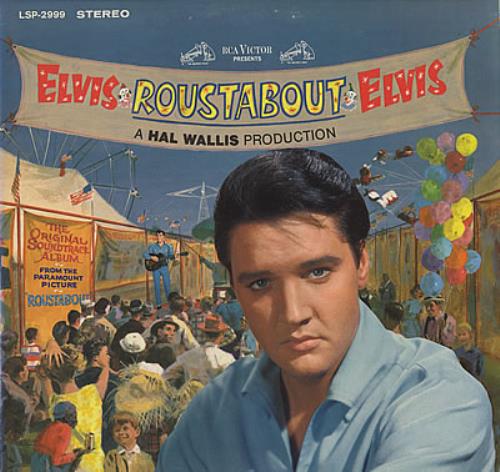 Elvis Presley Roustabout US vinyl LP album (LP record) (375788)
