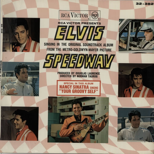 Elvis Presley Speedway South African vinyl LP album (LP record) (629387)