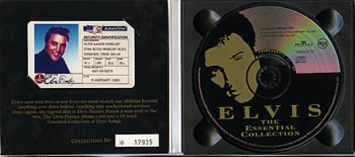 Elvis Presley The Essential Collection Australian CD album (CDLP) (44335)