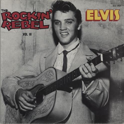 Elvis Presley The Rockin' Rebel Vol. III US vinyl LP album (LP record ...