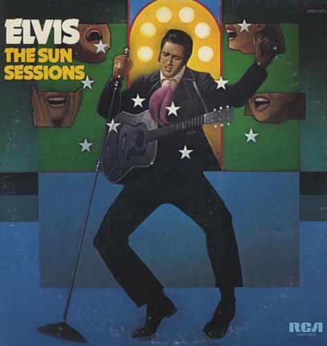 Elvis Presley The Sun Sessions US vinyl LP album (LP record) (370928)
