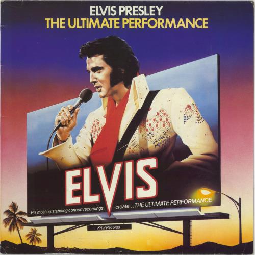 Elvis Presley The Ultimate Performance UK vinyl LP album (LP record ...