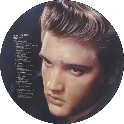 Elvis Presley Tribute To Elvis UK picture disc LP (vinyl picture disc ...