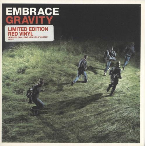 Embrace Gravity - Red Vinyl UK 7" vinyl single (7 inch record / 45 ...