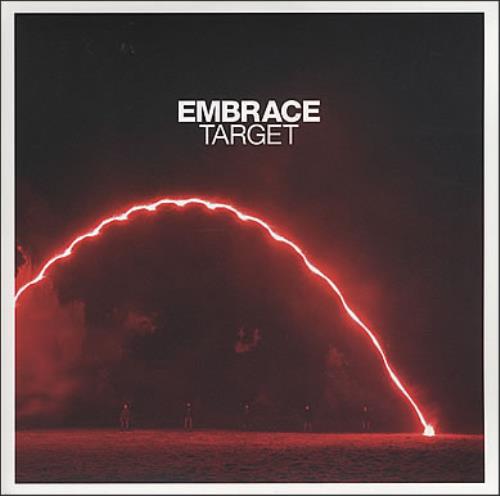 Embrace Target - Red vinyl UK 7" vinyl single (7 inch record / 45) (372590)