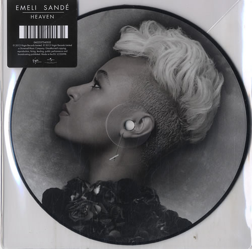 Emeli Sande Heaven UK 7" vinyl picture disc (7 inch picture disc single ...