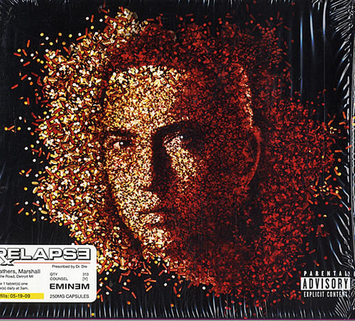 Eminem Relapse French CD album (CDLP) (482444)