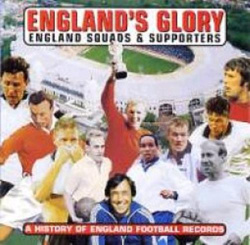England Football Supporters England's Glory UK CD album (CDLP) (351970)