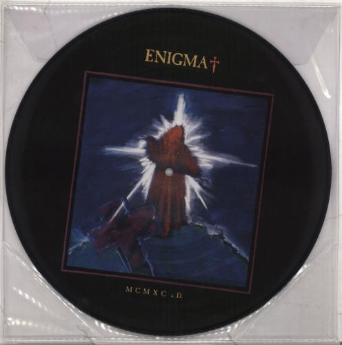 Enigma MCMXC a.D. UK picture disc LP (vinyl picture disc album) (707115)